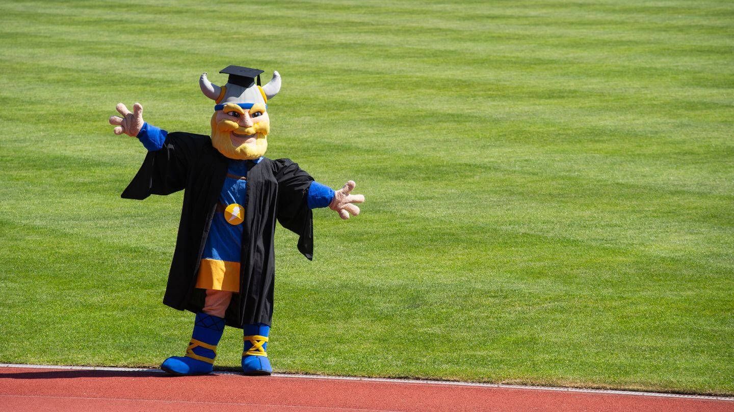Behind the UVic mascot, a teacher in the making - UVic News